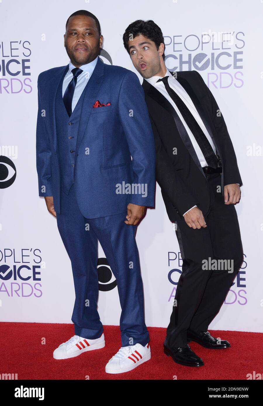 Anthony Anderson and Adrian Grenier attend the 41st Annual People's ...