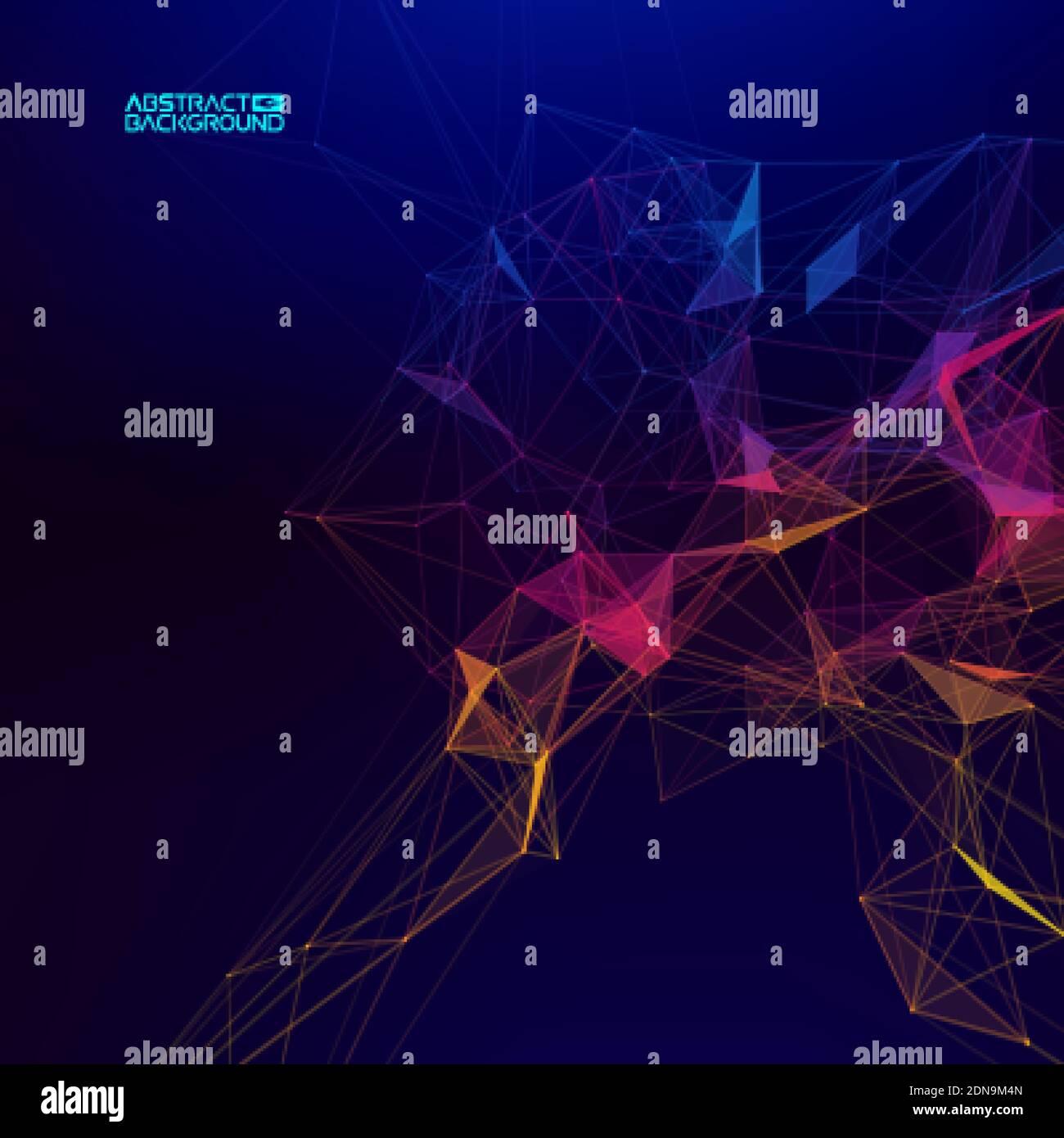 Colorful data abstract infographic. Data sorting color flow. Bigdata ...