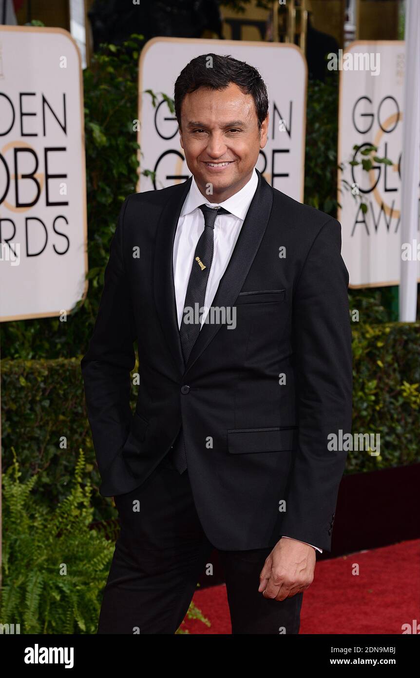 Ramzy Malouki arriving at the 72nd annual Golden Globe Awards held at ...