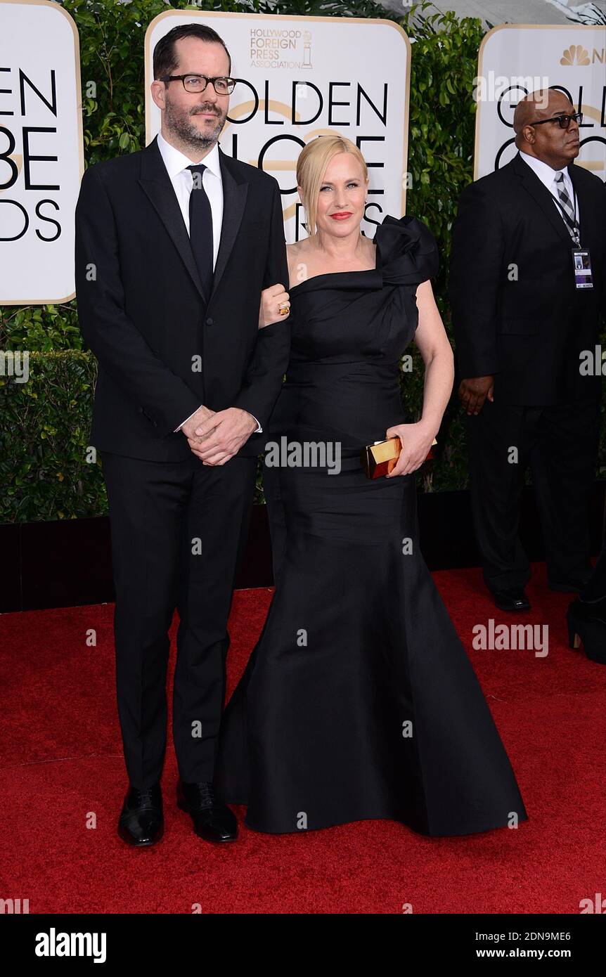 Eric White and actress Patricia Arquette arriving at the 72nd annual ...