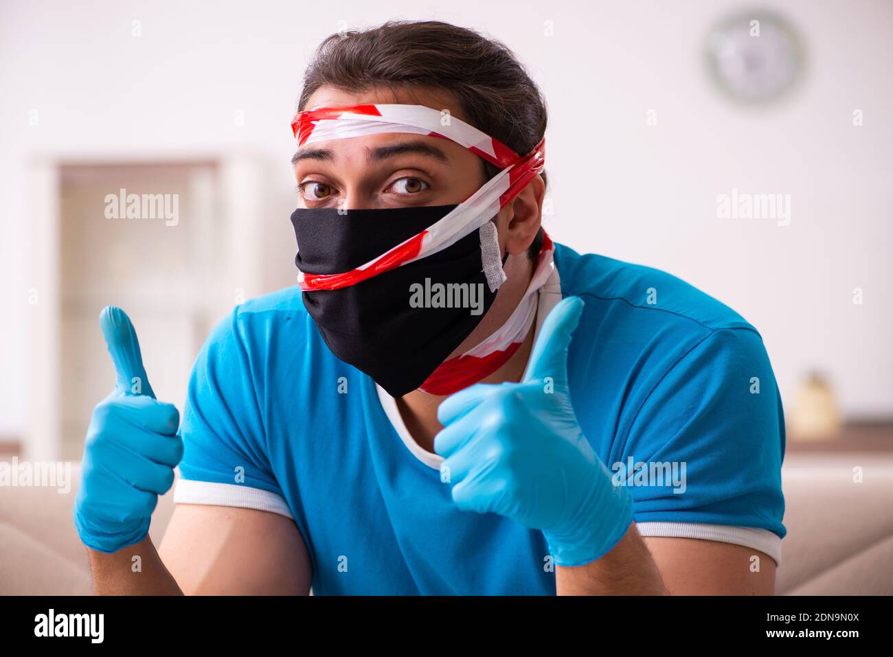 Man being restrained hi-res stock photography and images - Alamy