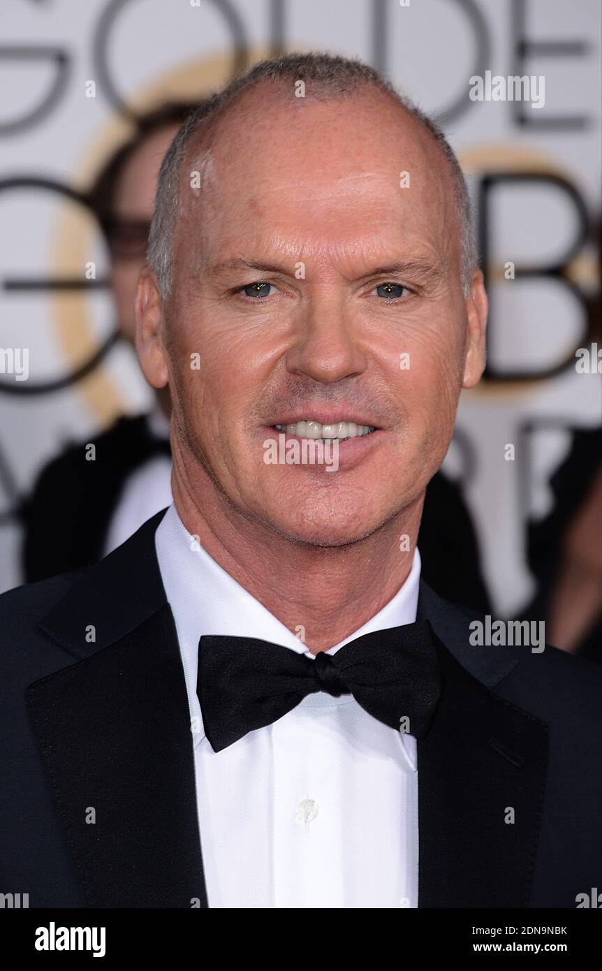 Michael Keaton arriving at the 72nd annual Golden Globe Awards held at ...
