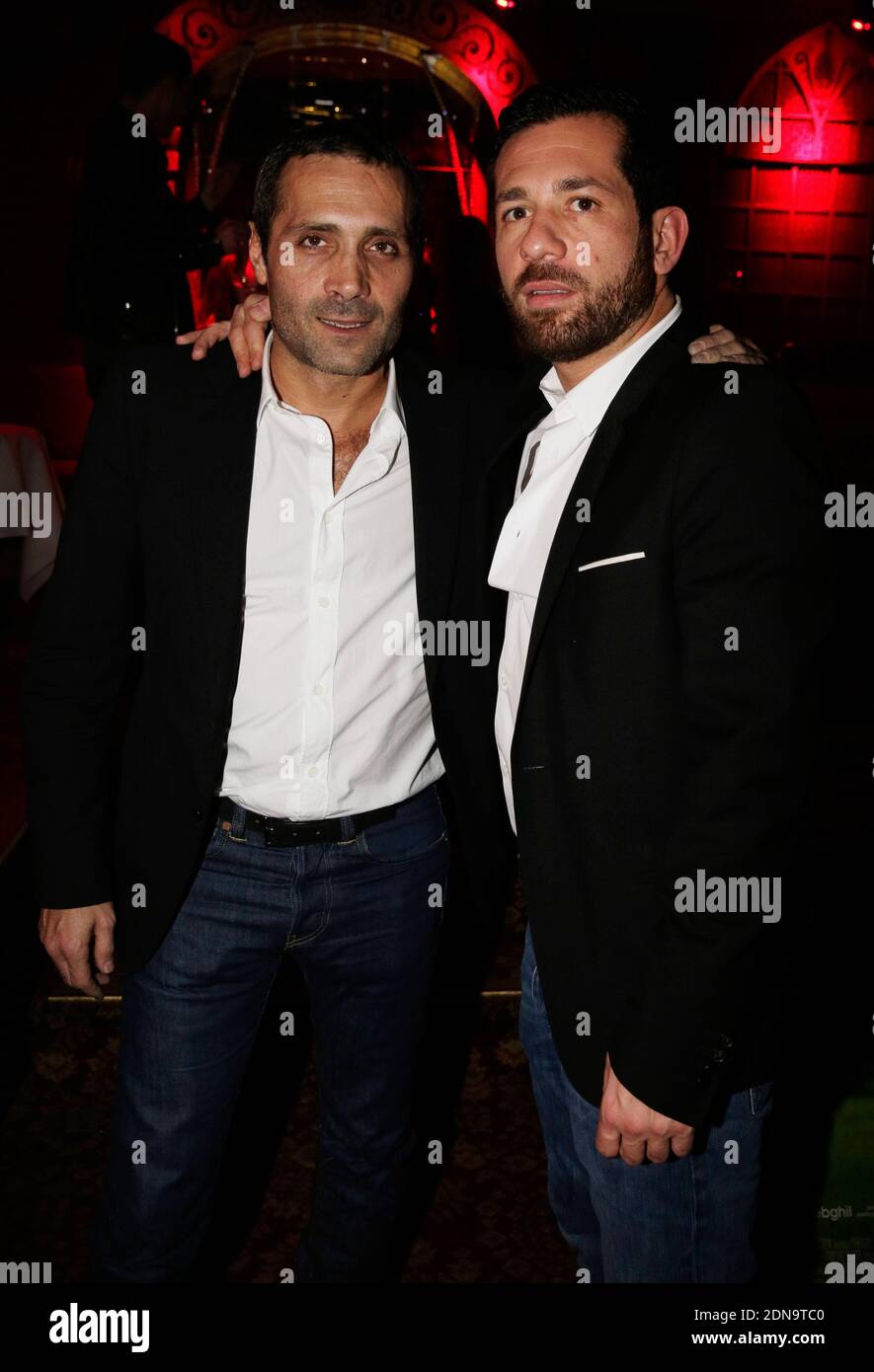 Exclusive - David Koskievic and David Setrouk attending Les Souvenirs ...