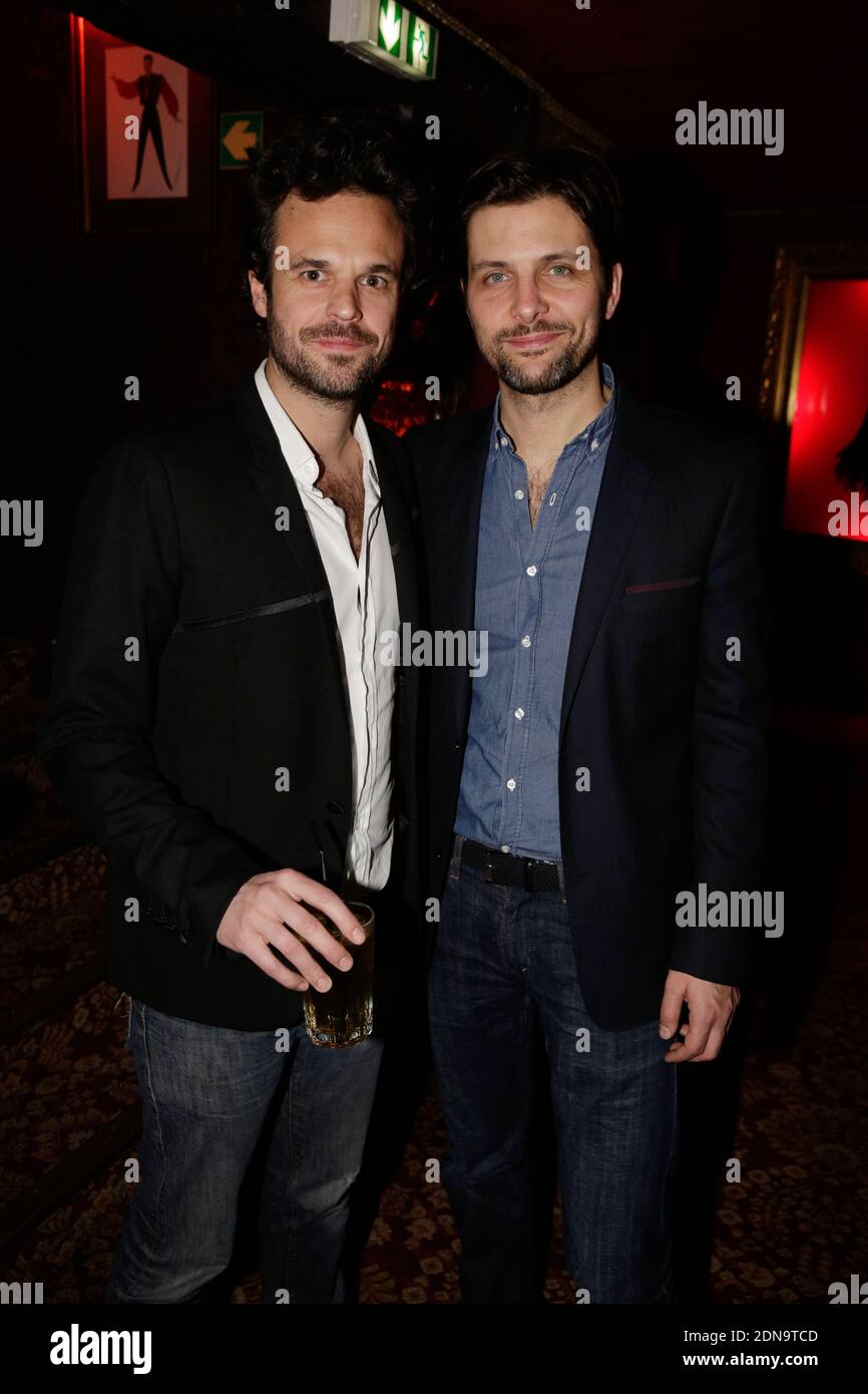Exclusive - Romain Rousseau and Maxime Delauney attending Les Souvenirs ...