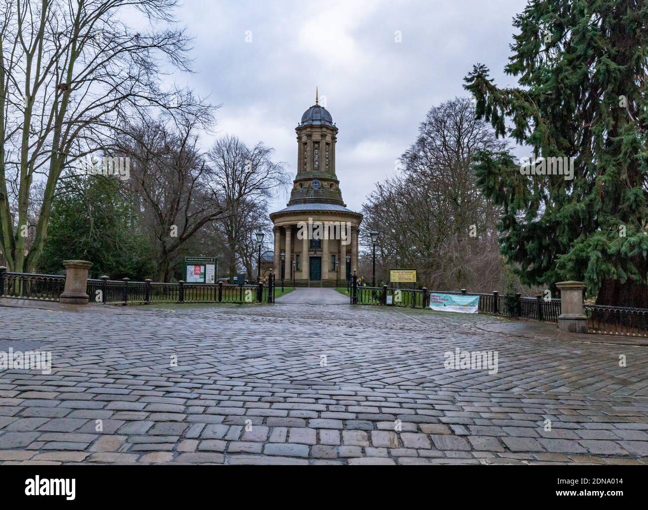 Saltaire United Reformed Church in the Victorian Model village of ...