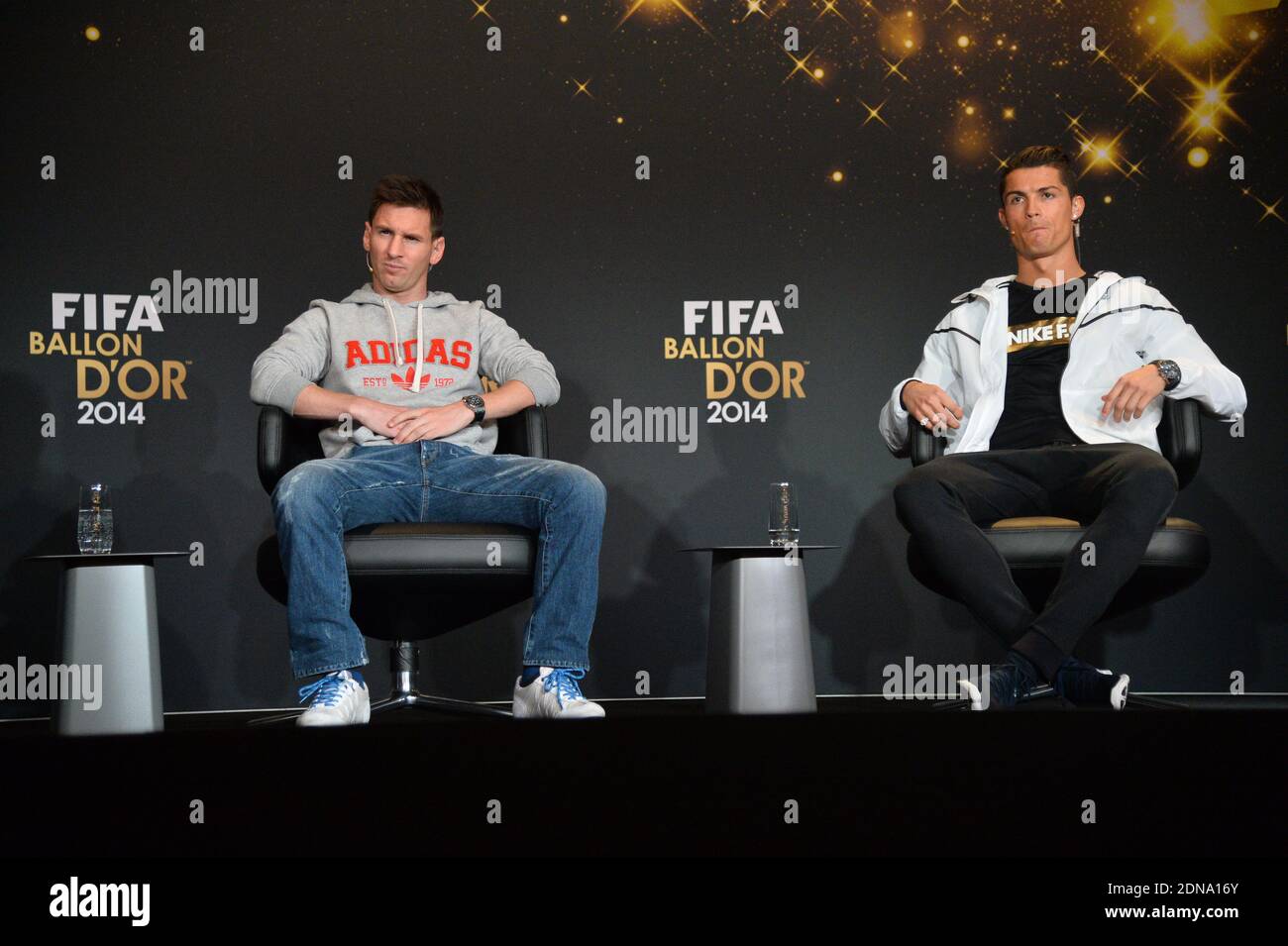 Messi ronaldo ballon do'r hi-res stock photography and images - Alamy