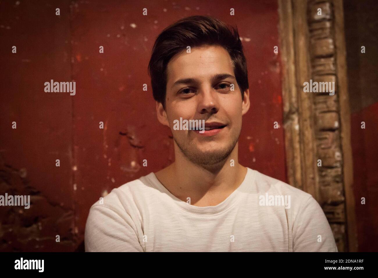Remy Mathieu poses after "Concert des revelations classiques de l ...