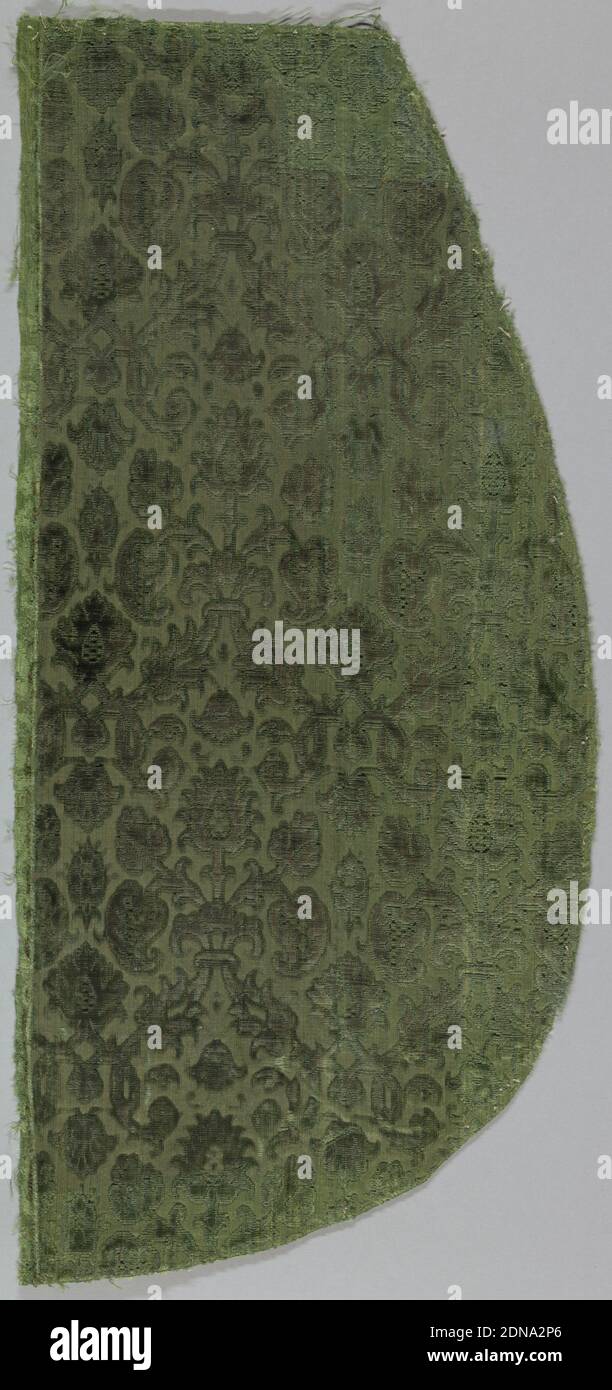 Fragments, Medium: silk Technique: cut and uncut supplementary warp ...