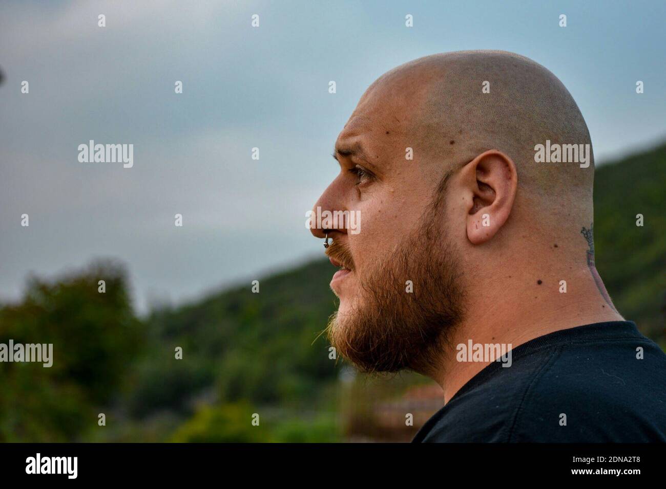 Bald bearded hi-res stock photography and images - Alamy