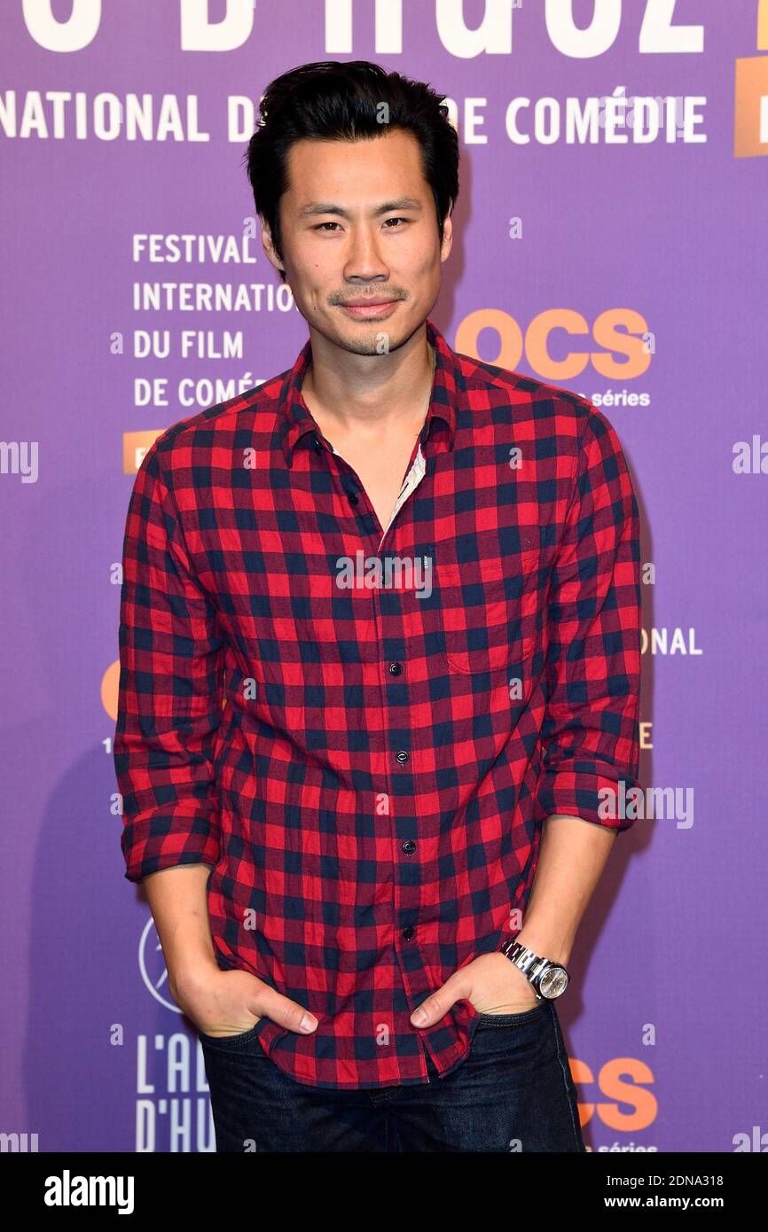 Frederic Chau during the 18th Alpe d'Huez Comedy Film Festival opening ...