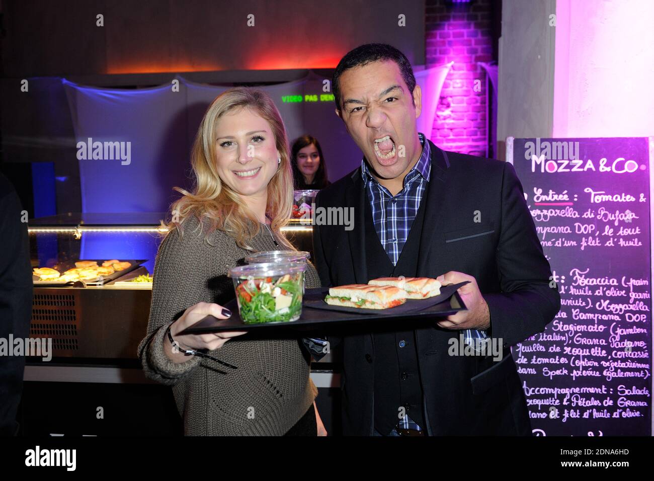 Cartouche and Marie attending Street Food Party at Loft du Louvre in ...