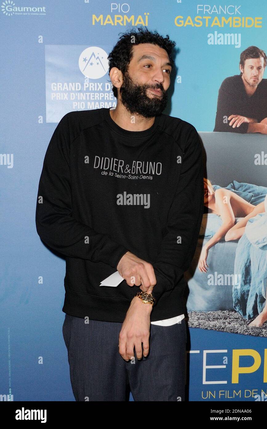 Ramzy attending Toute Premiere Fois premiere at at UGC Cine Cite Bercy ...