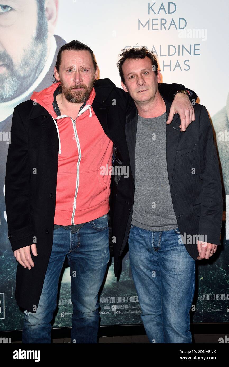 Francis Renaud and Christophe Lamotte attending the premiere of ...
