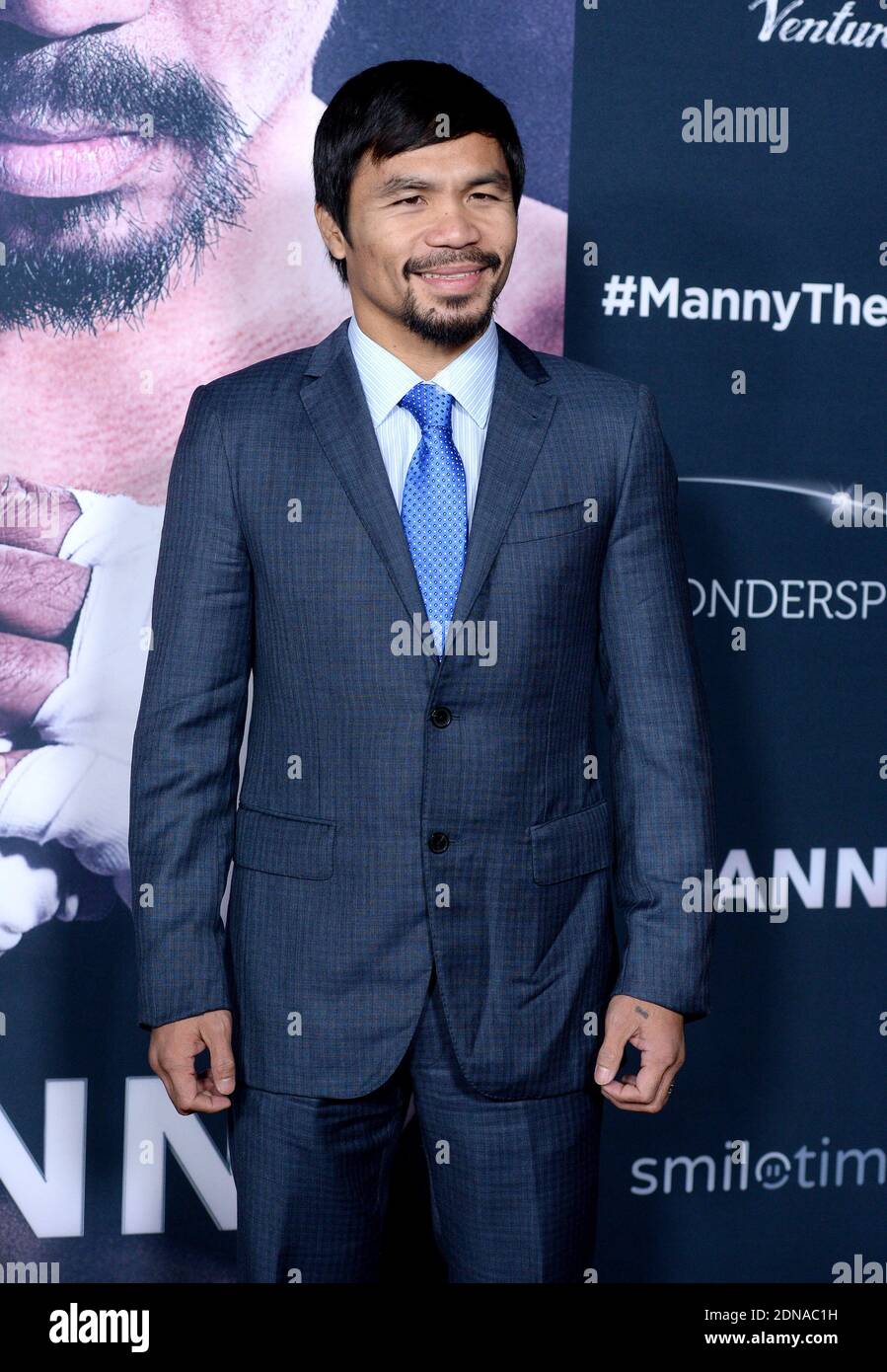 Manny Pacquiao attends the premiere of Manny at TCL Chinese Theatre on ...