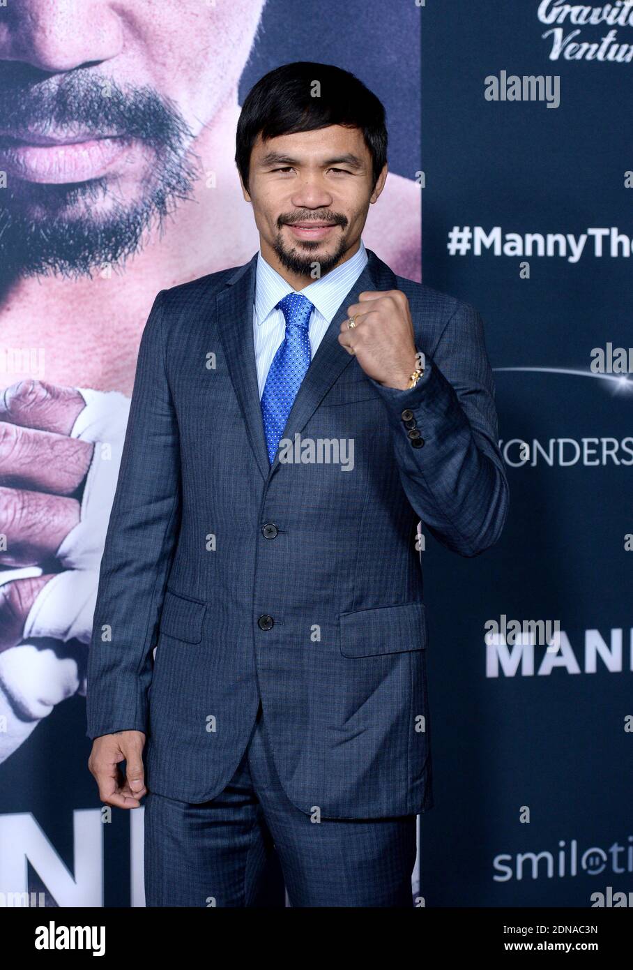 Manny Pacquiao attends the premiere of Manny at TCL Chinese Theatre on ...