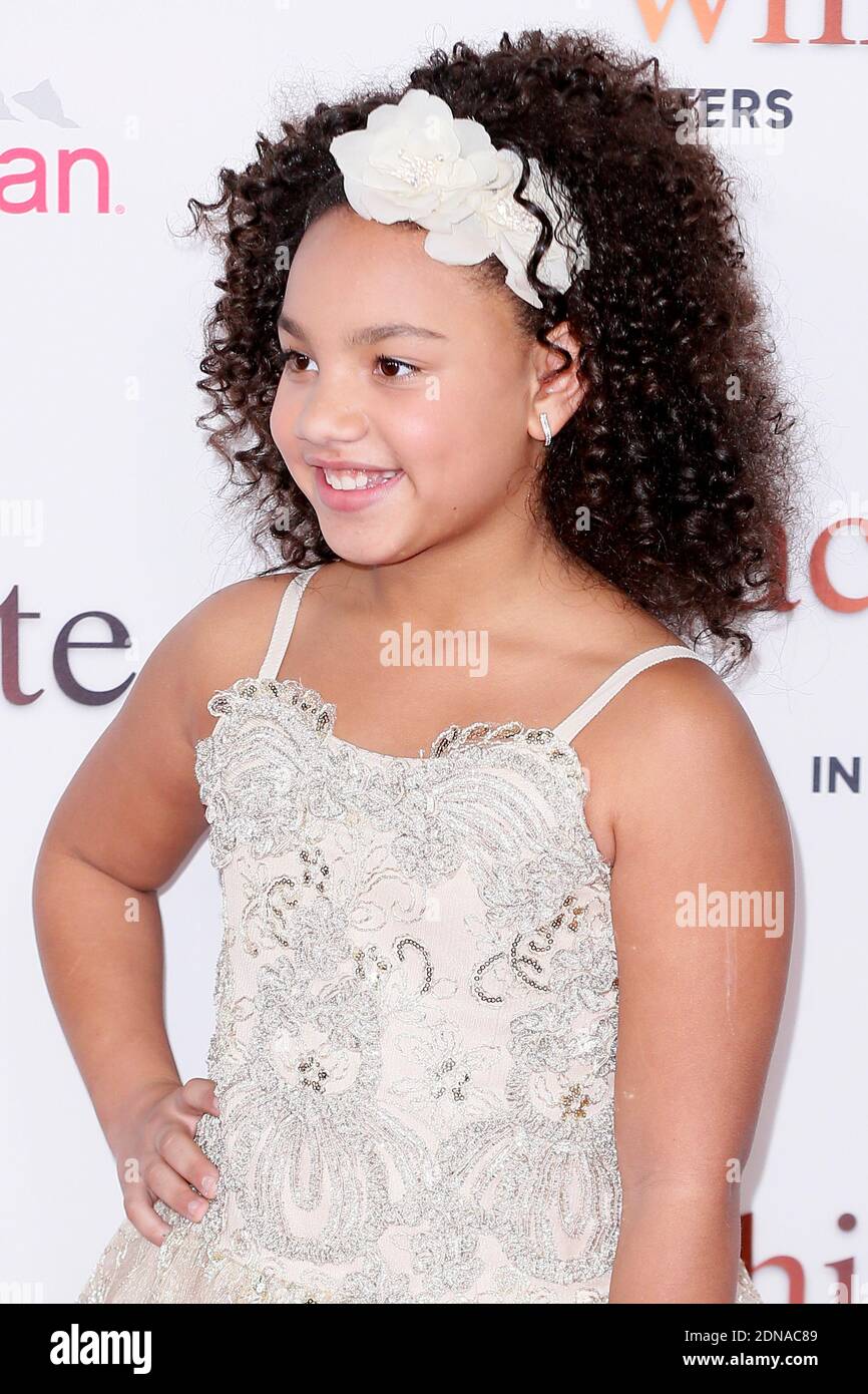 Jillian Estell attends the Premiere of Black Or White at the Regal ...