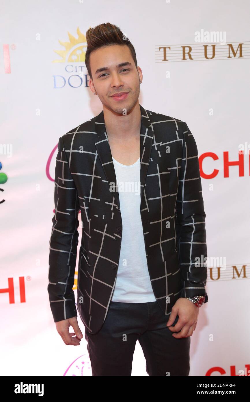 Prince Royce attends The 63rd Annual Miss Universe Pageant at Trump ...