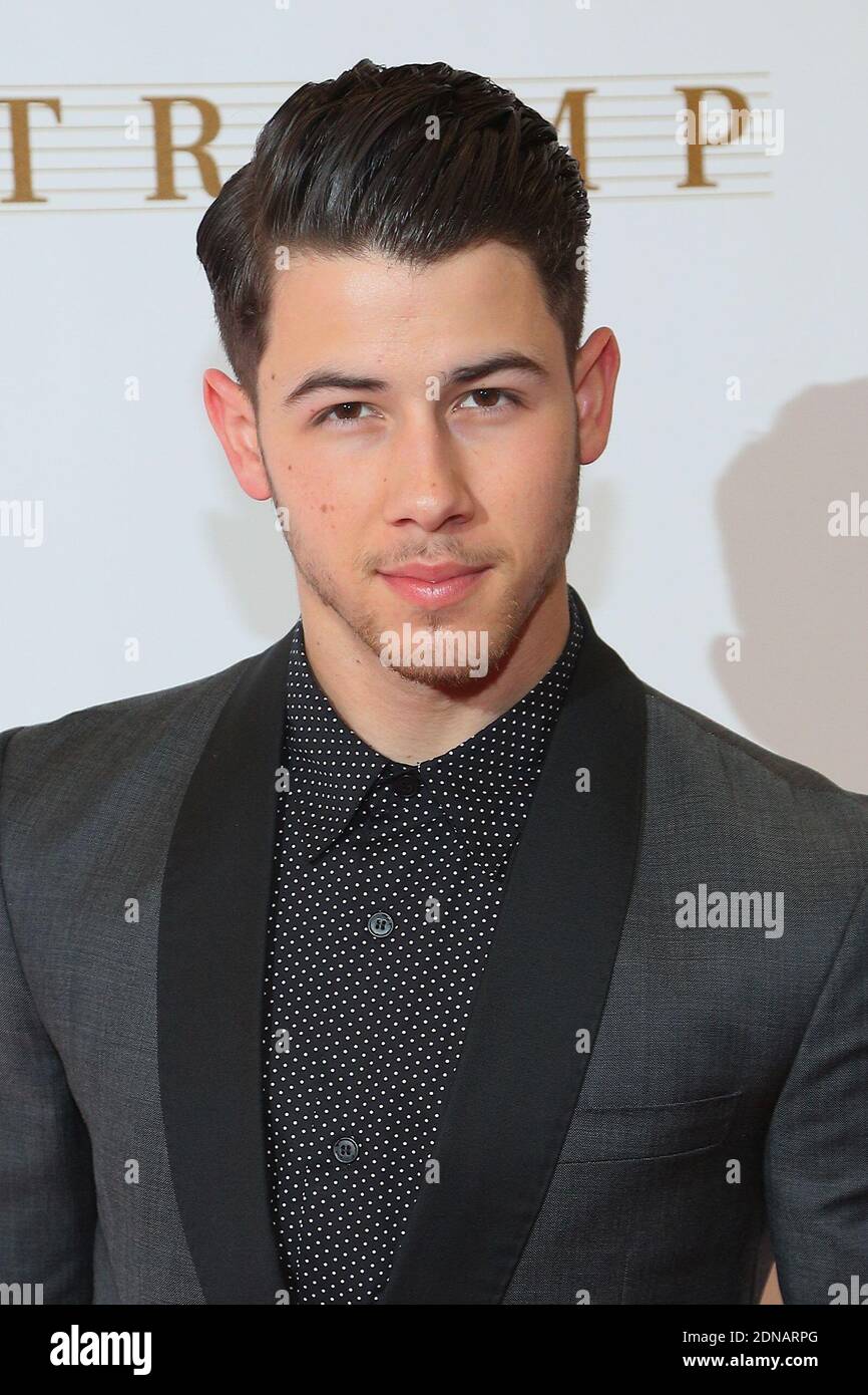 Nick Jonas attends The 63rd Annual Miss Universe Pageant at Trump ...