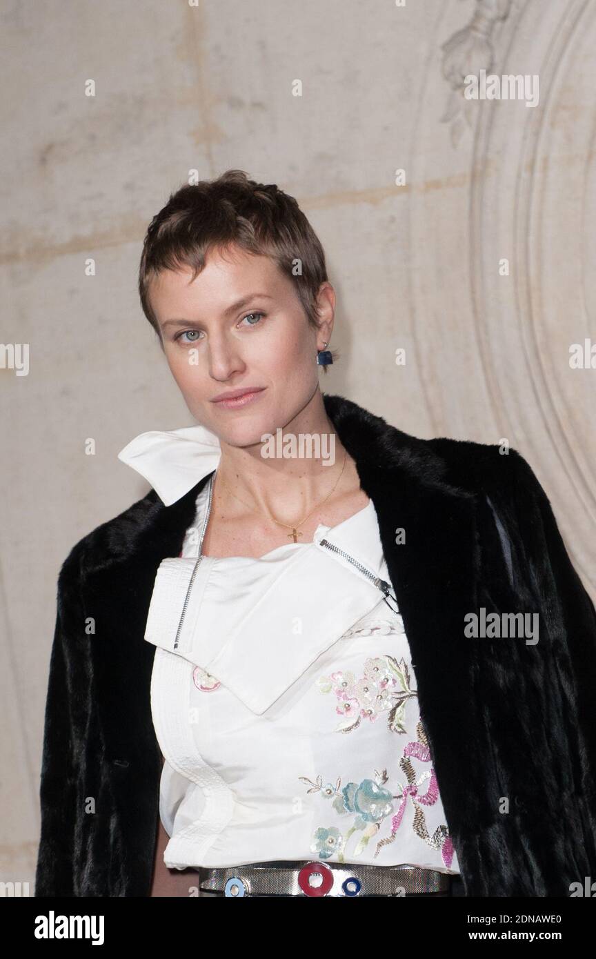 Olympia Scarry attending Christian Dior 's Spring-Summer 2015 Haute ...