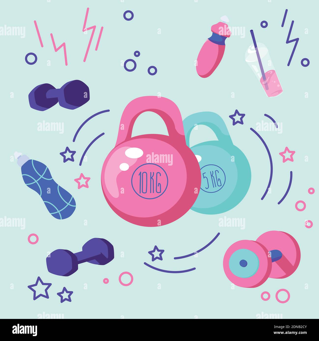 Bodybuilding clipart hi-res stock photography and images - Alamy