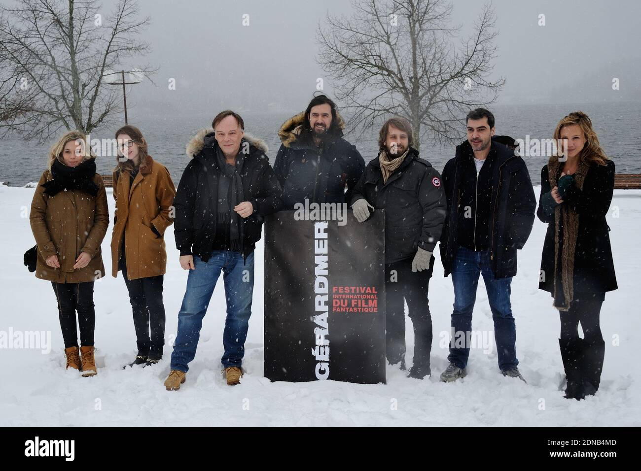 Jury members Alysson Paradis, Christa Theret, Christophe Gans, Rob ...