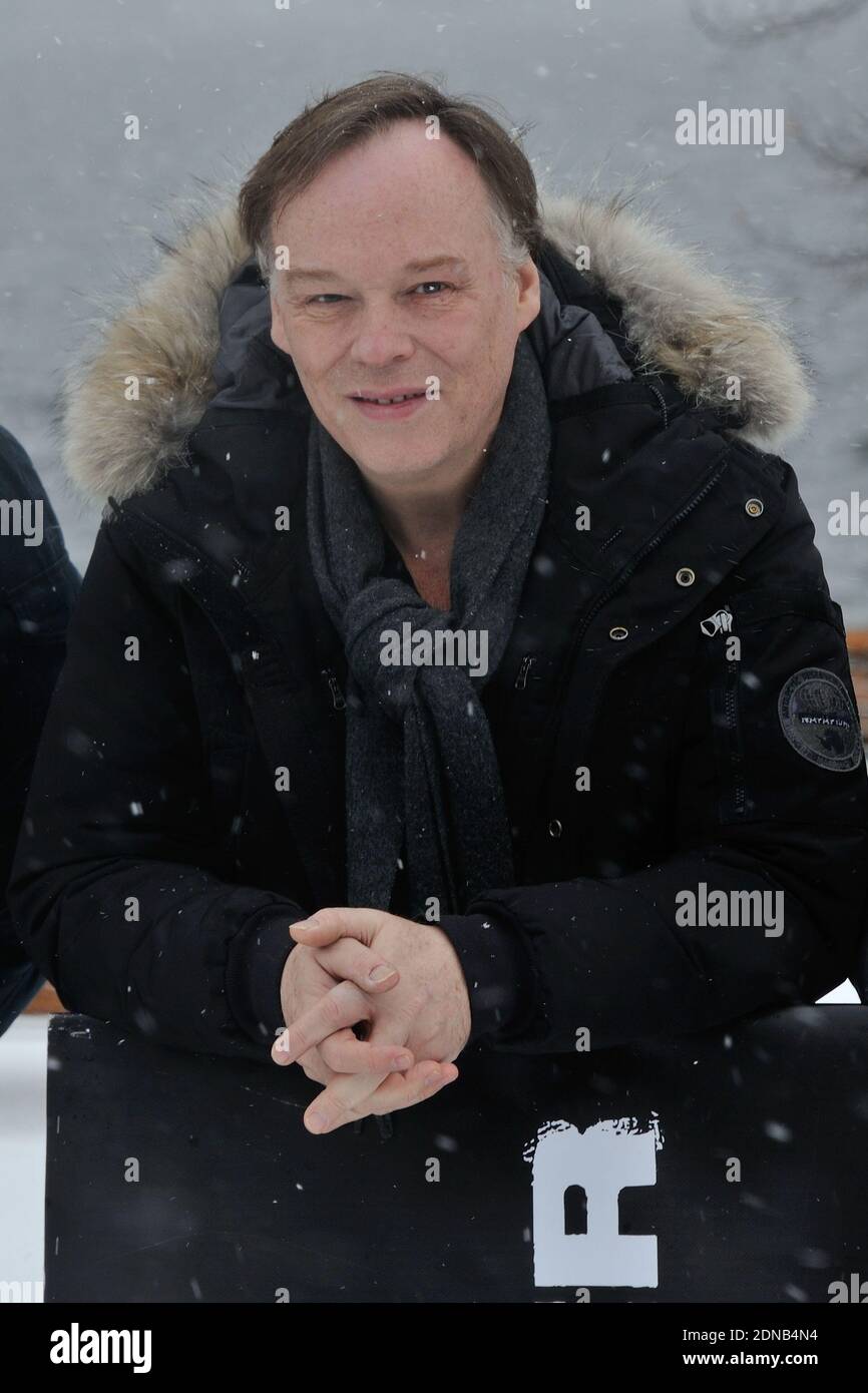Jury member Christophe Gans attending a Photocall during 22nd Gerardmer ...
