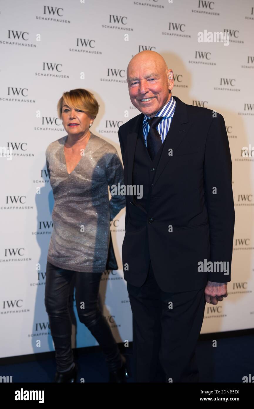 Peter Brabeck (ceo de Nestlé) and son épouse Bernadette attending the ...