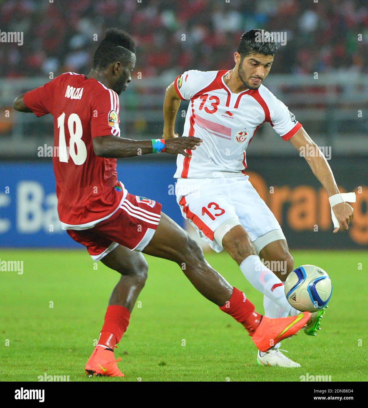 Tunisia's Ferjani Sassi During the 2015 Orange Africa Cup of Nations ...