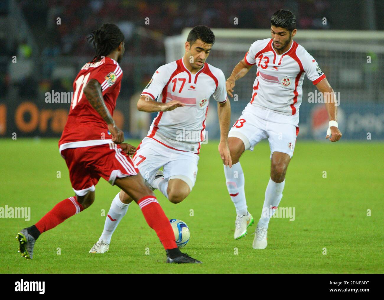 Tunisia's Hamza Mathouthi During the 2015 Orange Africa Cup of Nations ...