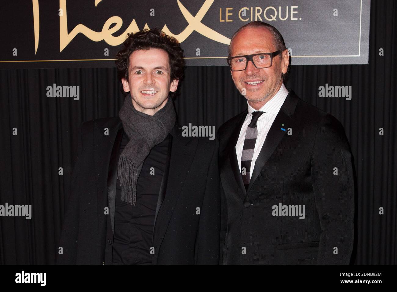 Wim Vanlessen and Alain Pacherie attending Ceremony of "Festival ...