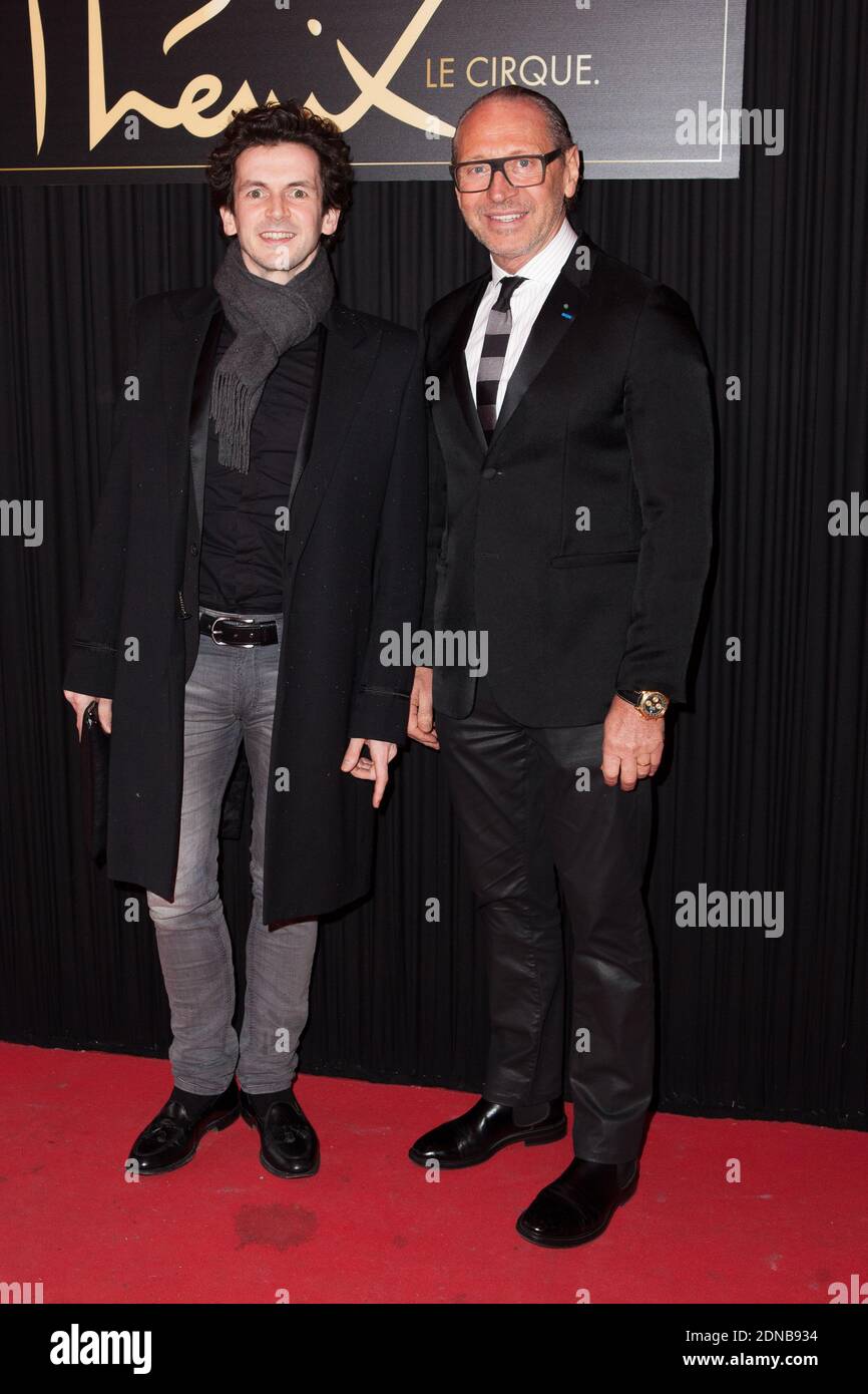 Wim Vanlessen and Alain Pacherie attending Ceremony of "Festival ...