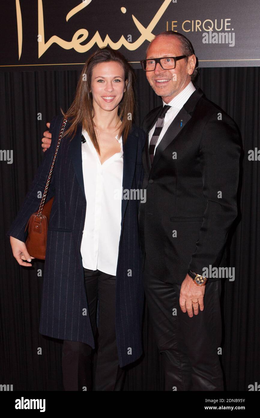 Lorie Pester and Alain Pacherie attending Ceremony of "Festival Mondial ...