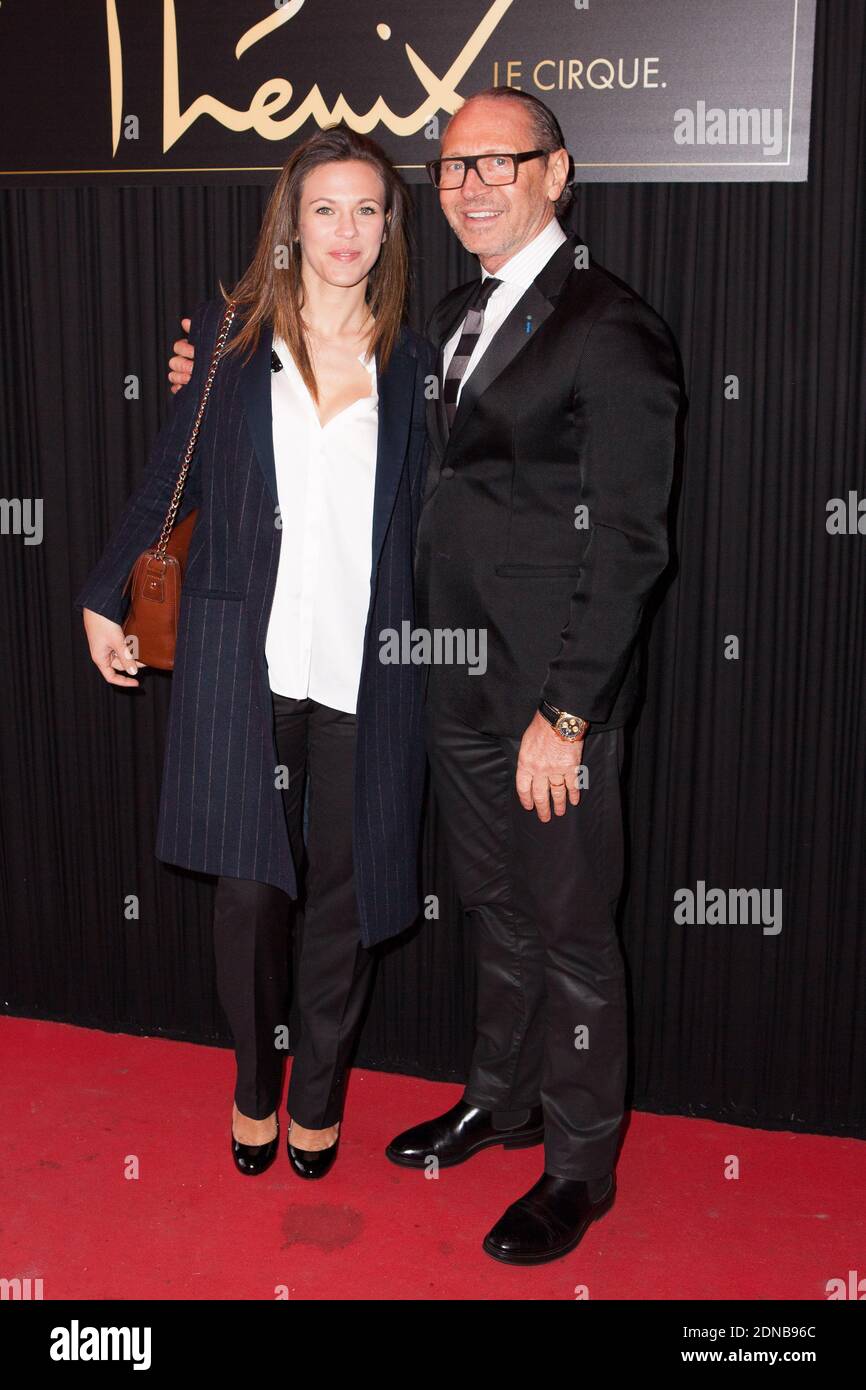 Lorie Pester and Alain Pacherie attending Ceremony of "Festival Mondial ...