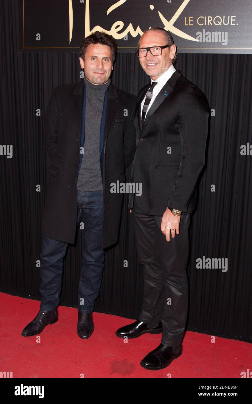 Hugo Bonneval and Alain Pacherie attending Ceremony of "Festival ...