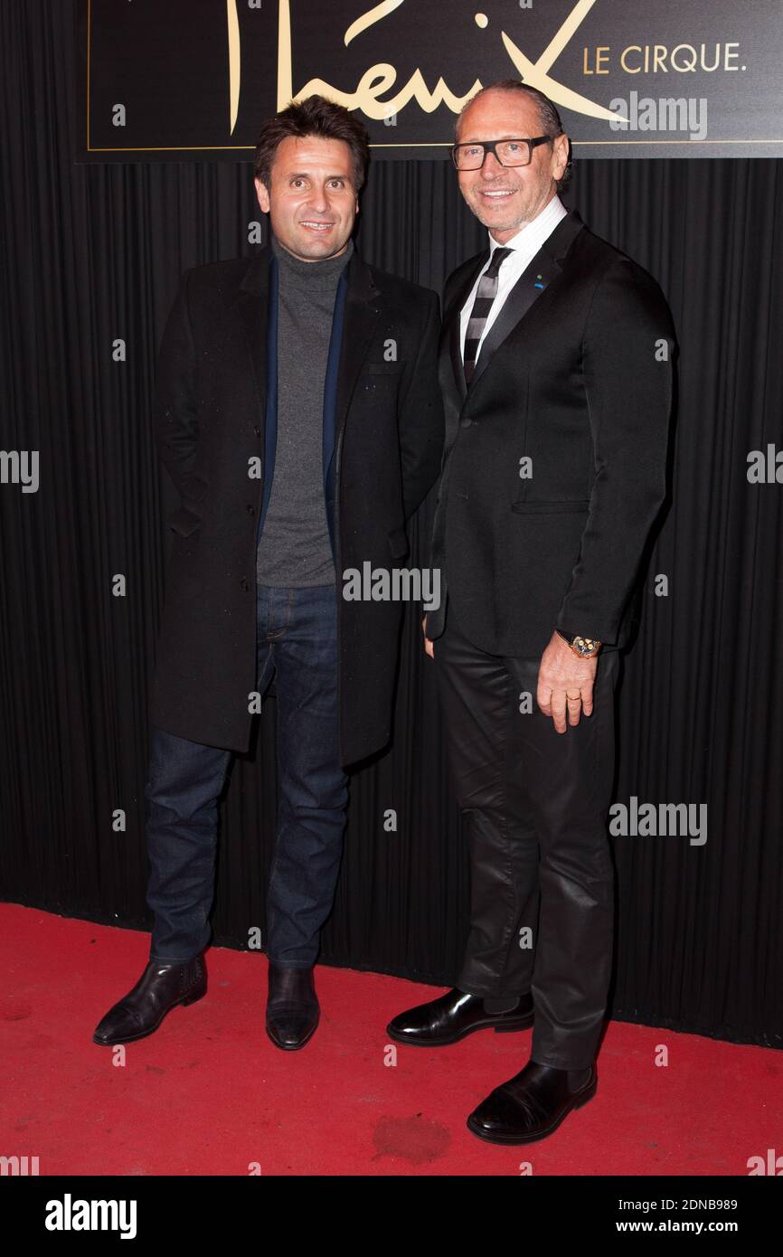 Hugo Bonneval and Alain Pacherie attending Ceremony of "Festival ...