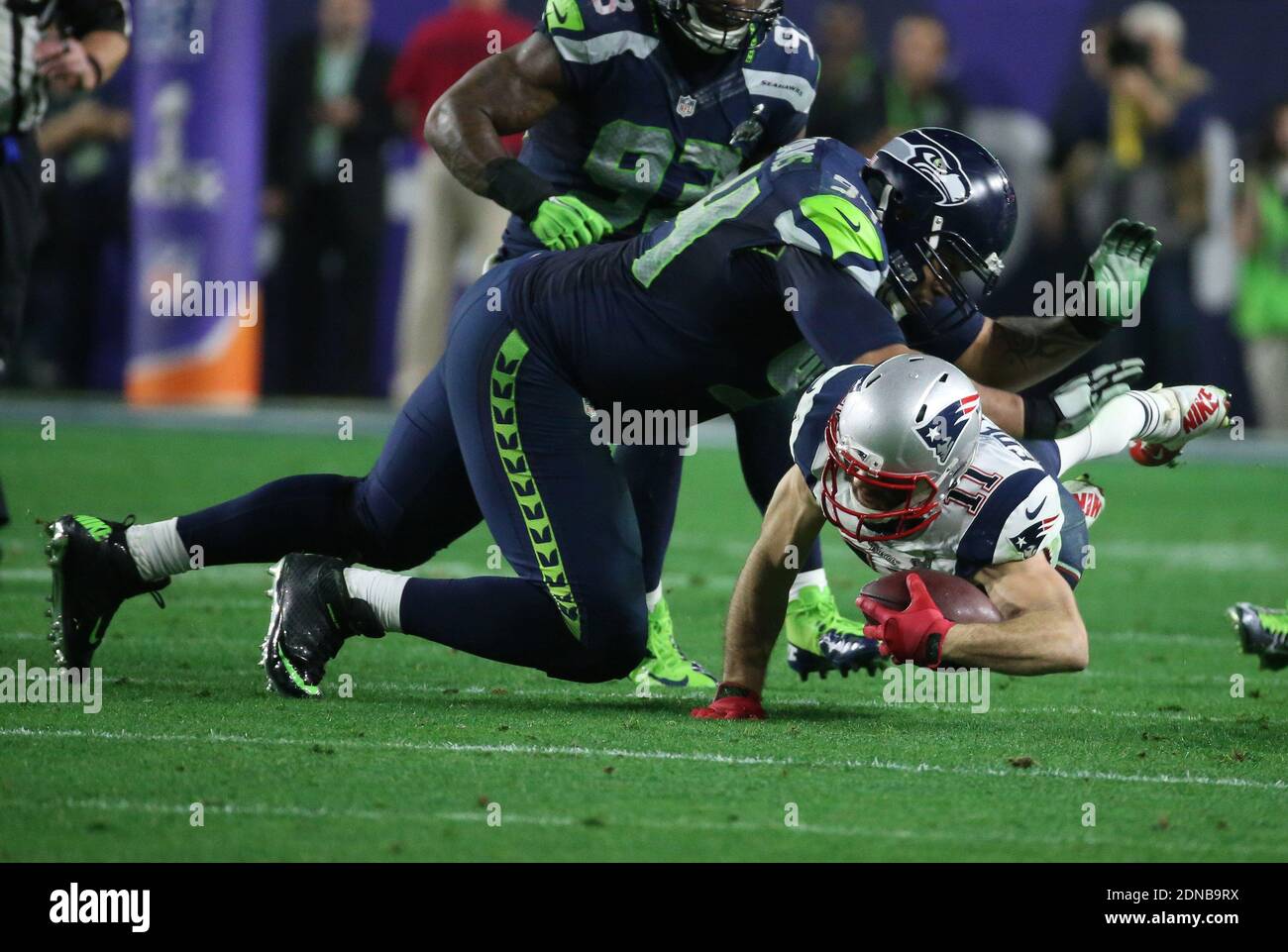 Julian Edelman. New England Patriots win 28-24 over the Seattle ...