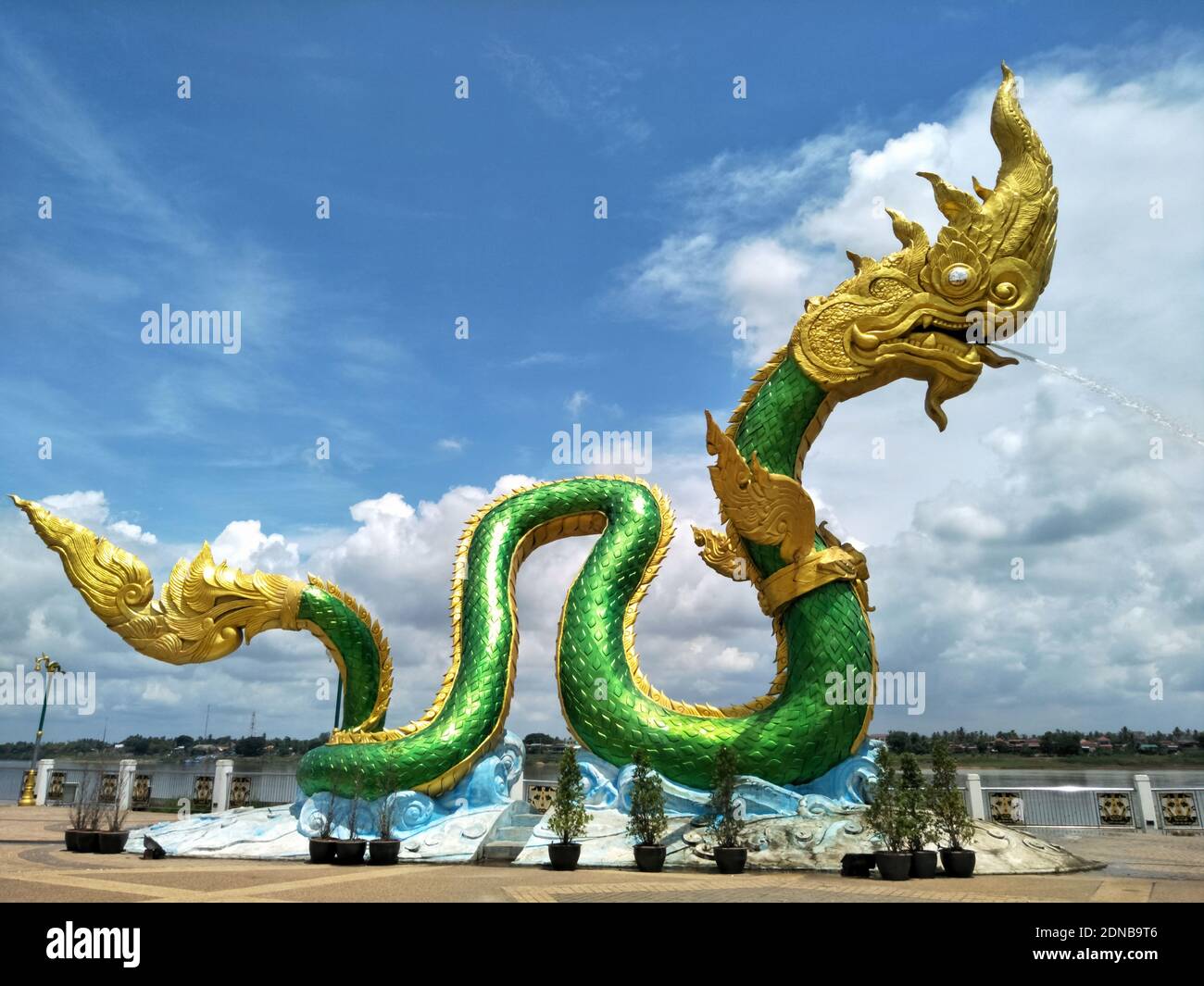 Naga statue nong khai hi-res stock photography and images - Alamy