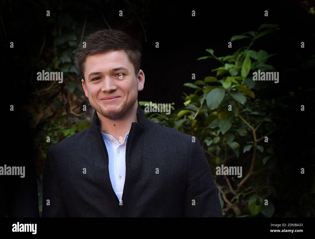Actor Taron Egerton attends the film 'Kingsman Secret Service' Rome ...