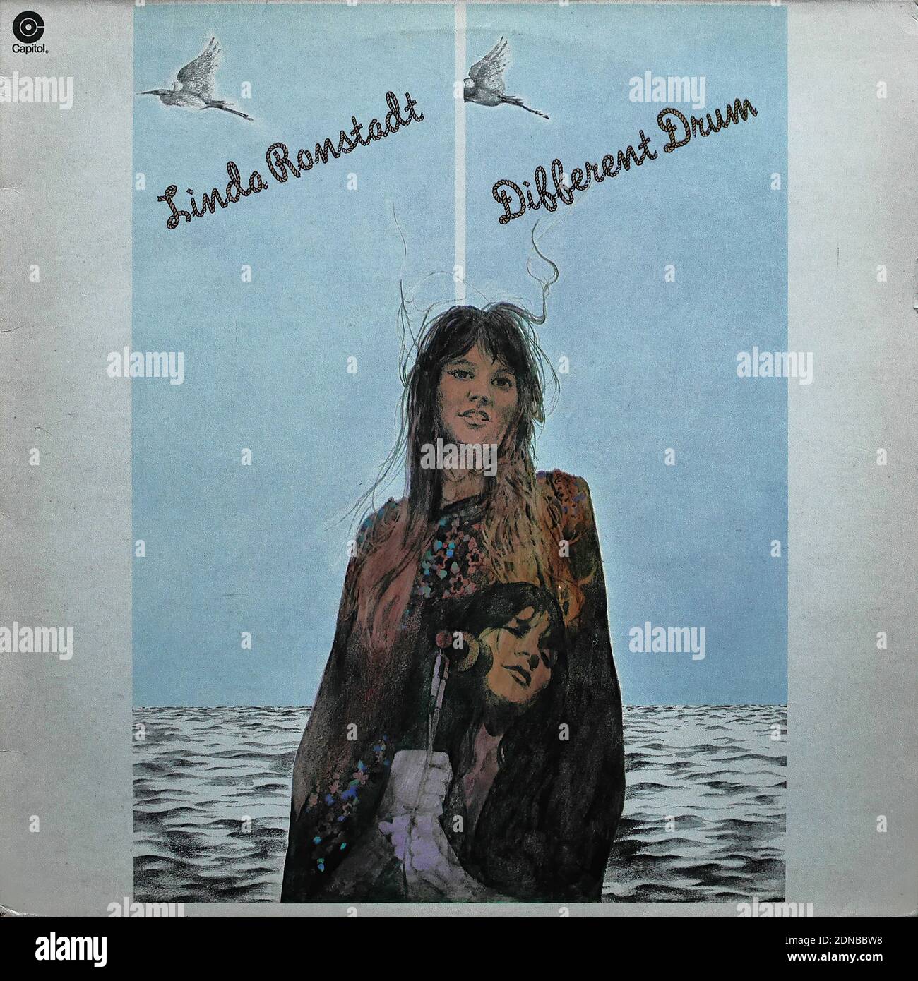 Linda Ronstadt - Different Drum, Capitol EMI 5C 038-81995, 1974 - Vintage vinyl album cover ...