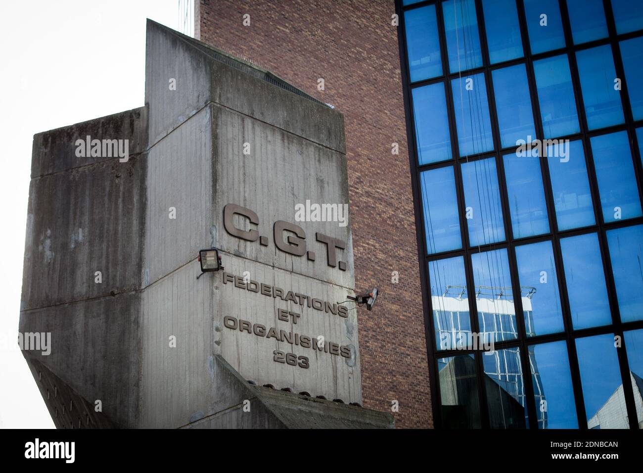 Confederation generale du travail hi-res stock photography and images ...