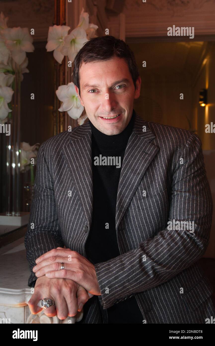 Frank Simonin attending the Section de Recherches party held at the ...