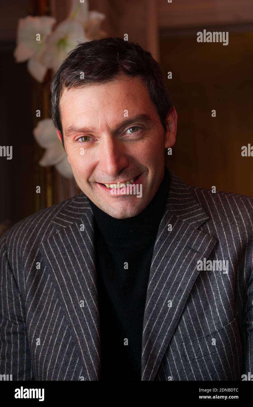 Frank Simonin attending the Section de Recherches party held at the ...