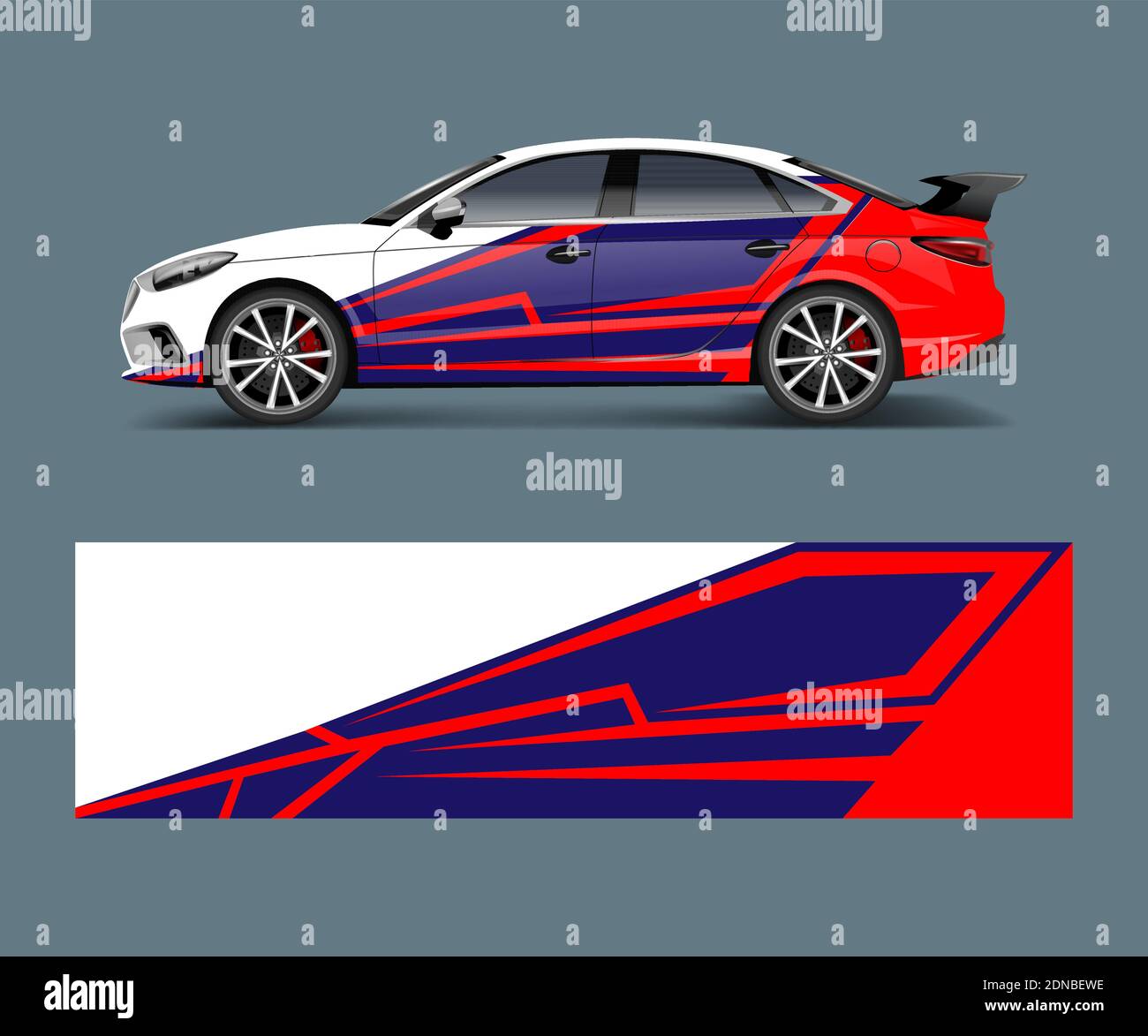 Sport car racing wrap design. vector design template design vector ...