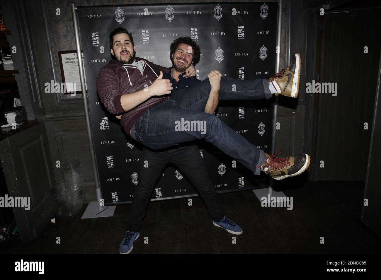 Exclusive - Maxime Musqua and Artus attending "Loft By" party organized ...