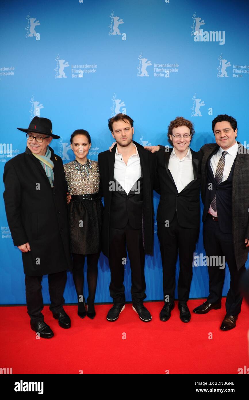 Festival director Dieter Kosslick, actress Natalie Portman, director ...