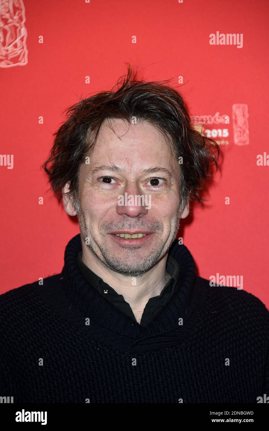 Mathieu Amalric arriving at the 40th annual Cesar film Awards lunch ...