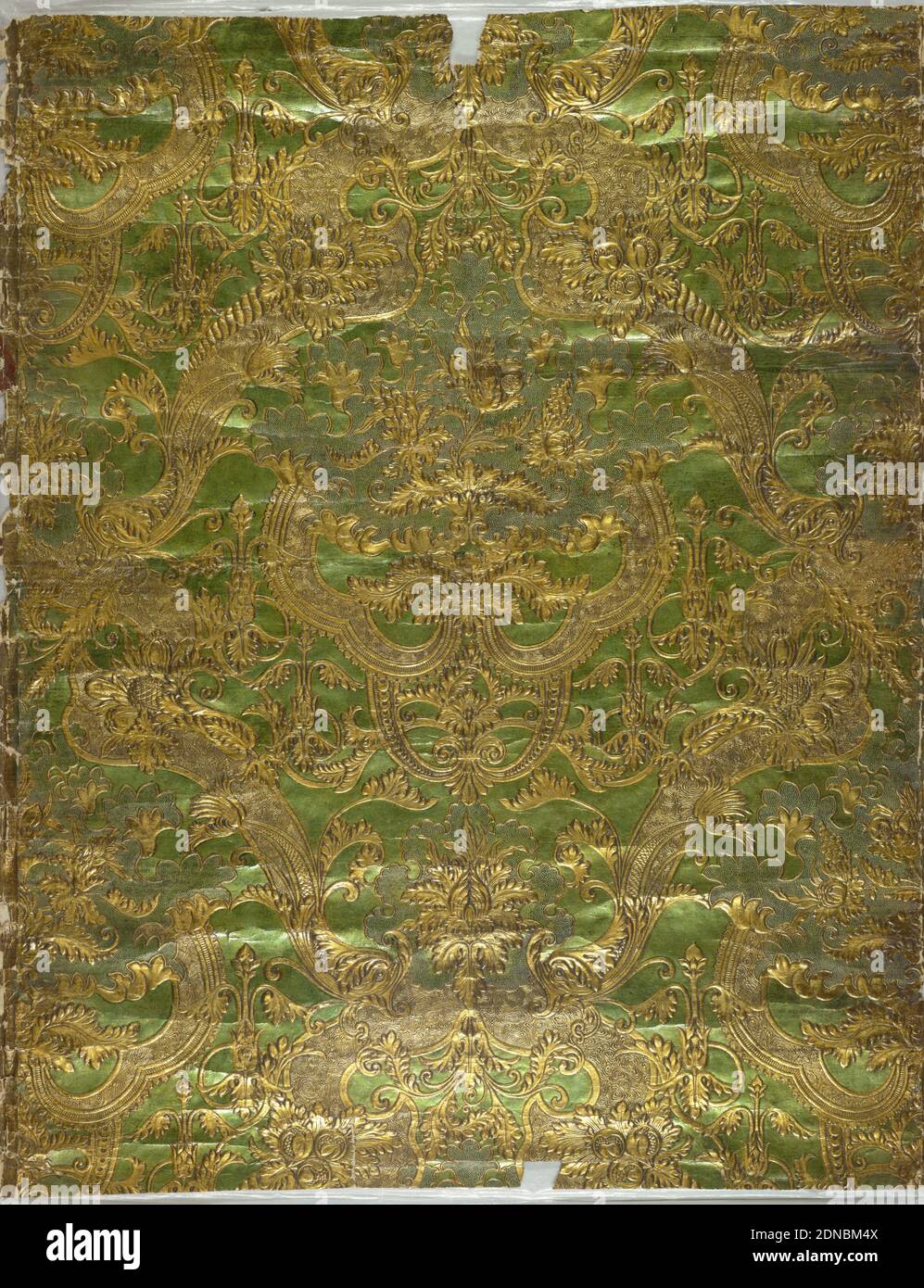 Rococo floral pattern hi-res stock photography and images - Alamy