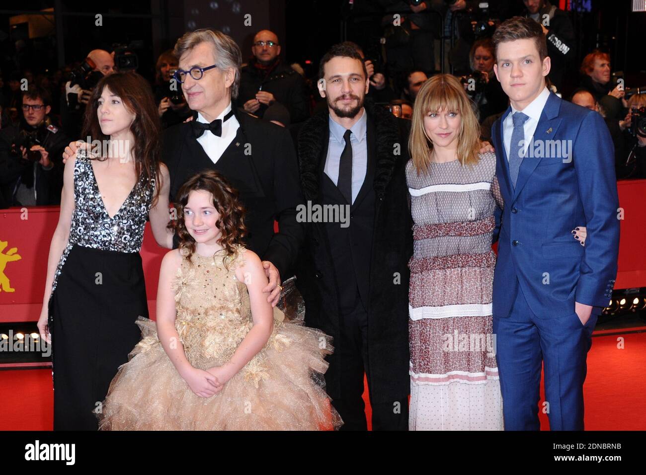 Producer Gian Piero Ringel, actresses Charlotte Gainsbourg, Marie Josee ...