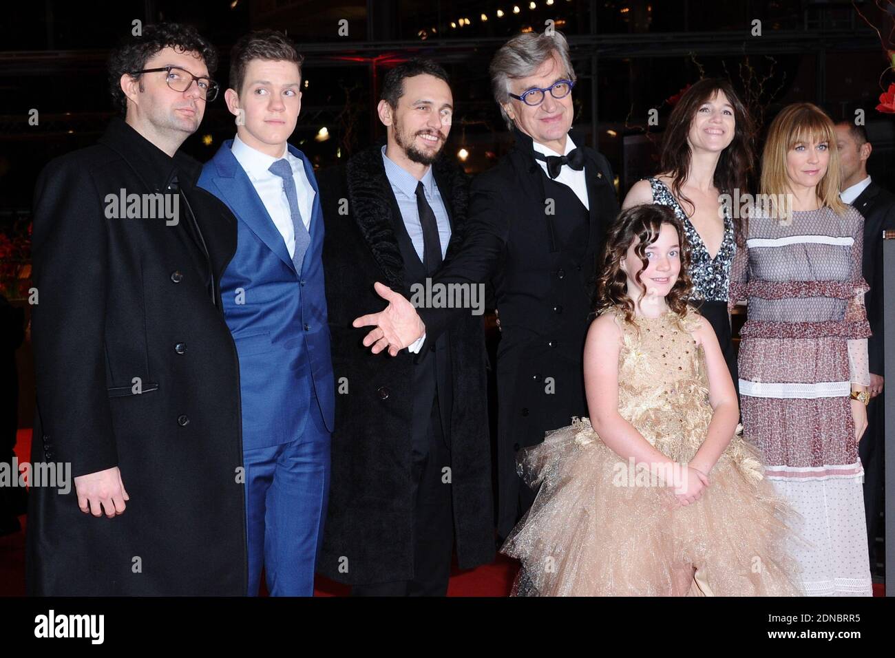 Producer Gian Piero Ringel, actresses Charlotte Gainsbourg, Marie Josee ...