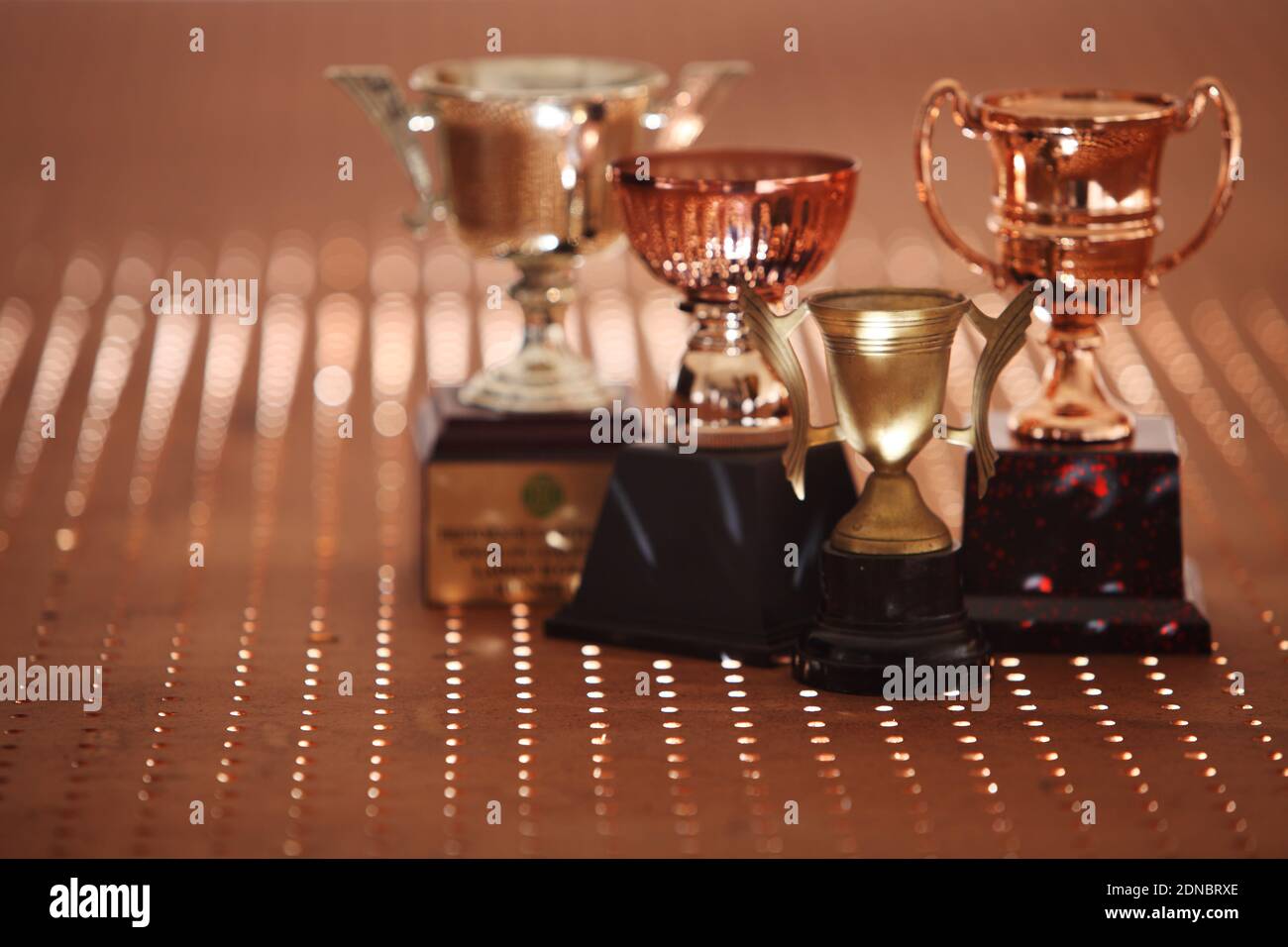 Achievement trophies hi-res stock photography and images - Alamy